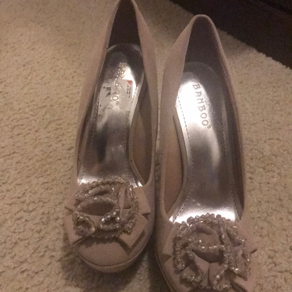 BAMBOO | Shoes | Bamboo Platform Heels 5 Heels Front | Poshmark